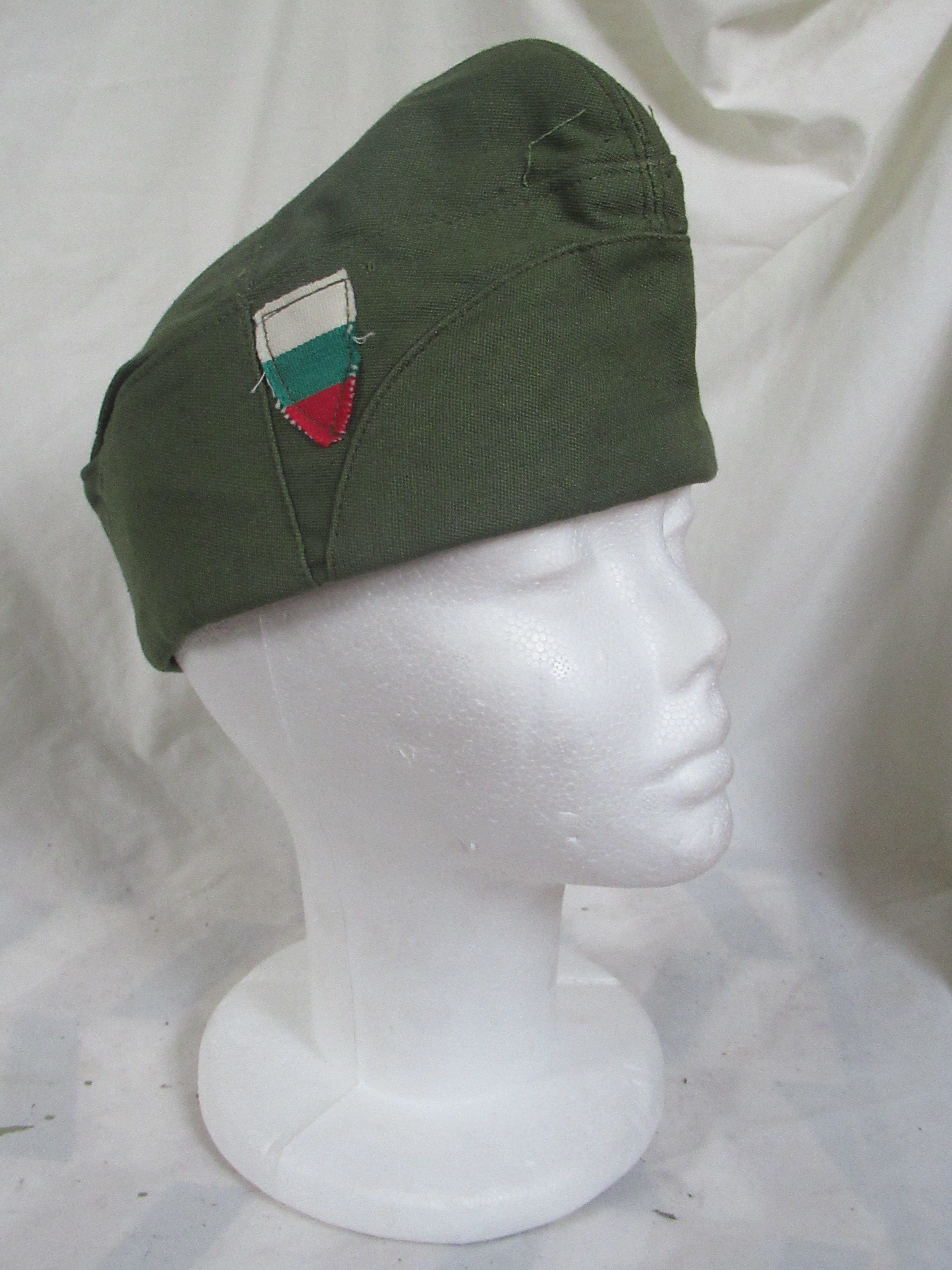 New Vintage Soviet Era Bulgarian military garrison cap forage hat army ...